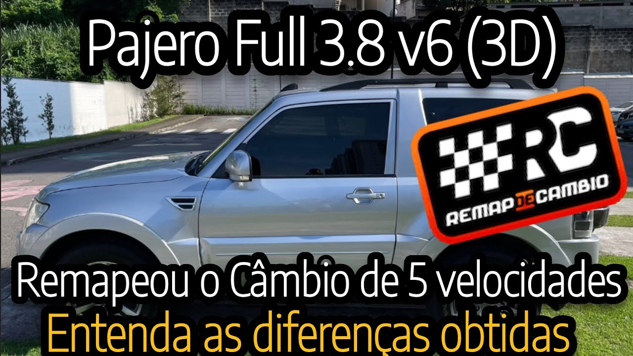 Rio de Janeiro RJ - Pajero FULL 3.8 v6 com Remap de Câmbio melhorou o quê? @remapdecambio - YouTube
