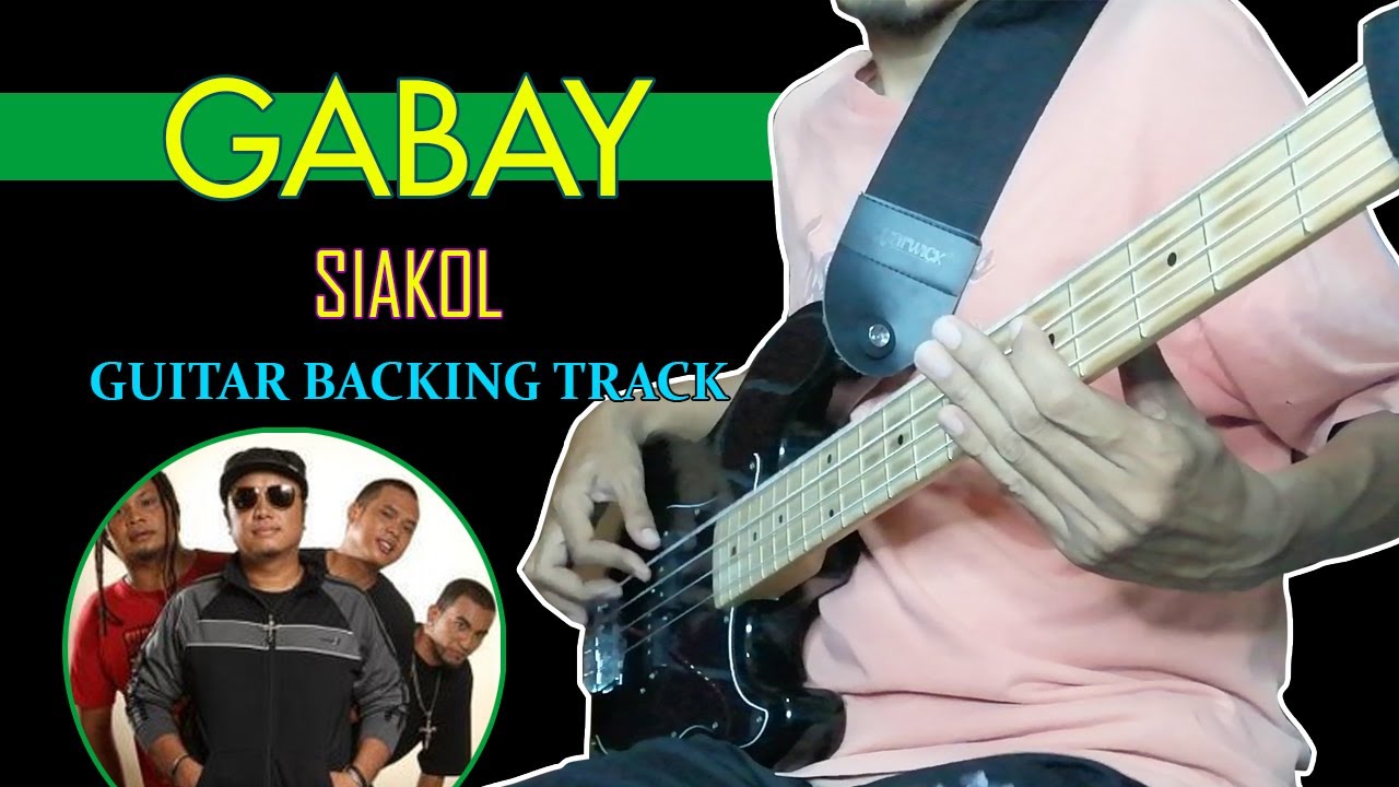 Gabay - Siakol | Drums and Bass Only Cover (Guitar Backing Track) | Ken ...