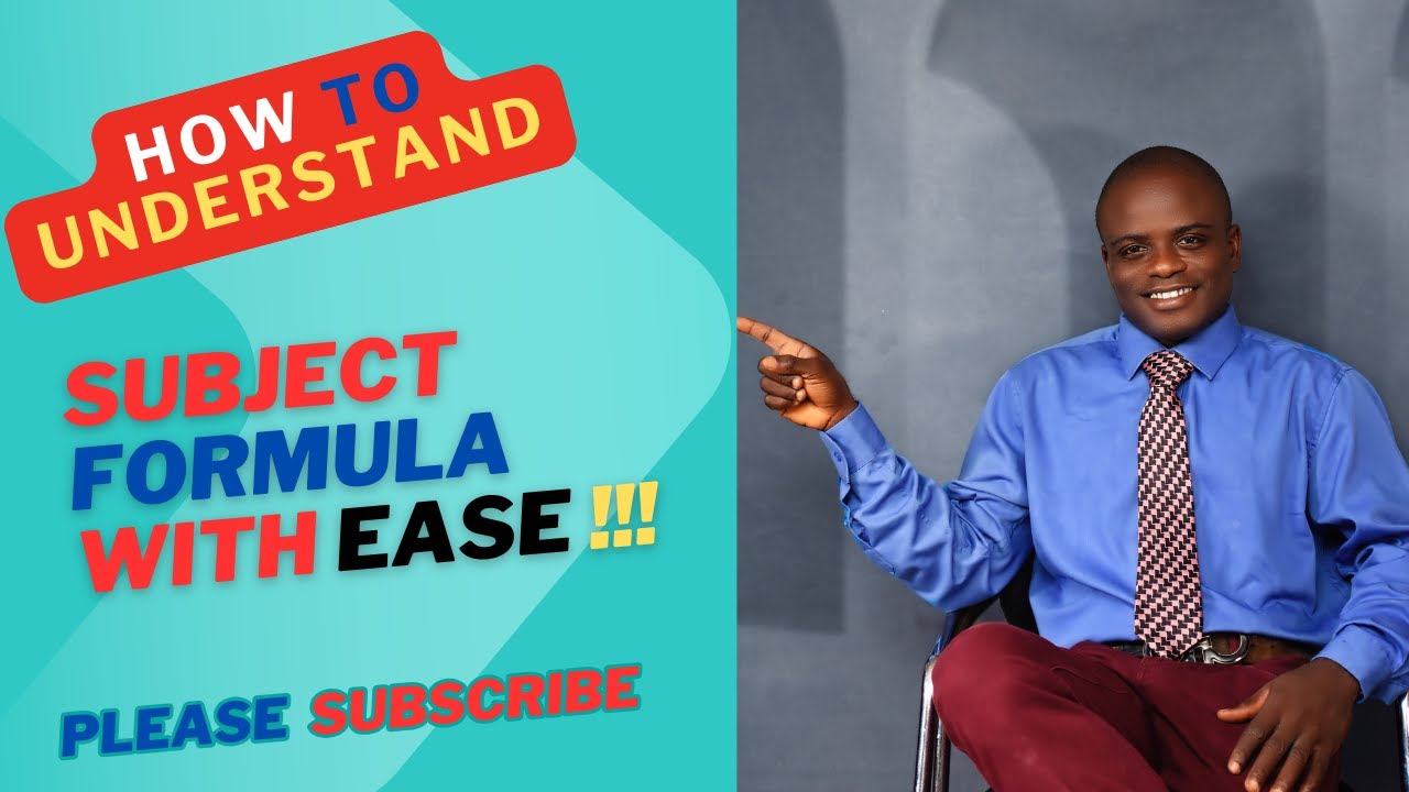 Mathematics : Subject Formula (Part2)(SS1-SS2) - YouTube