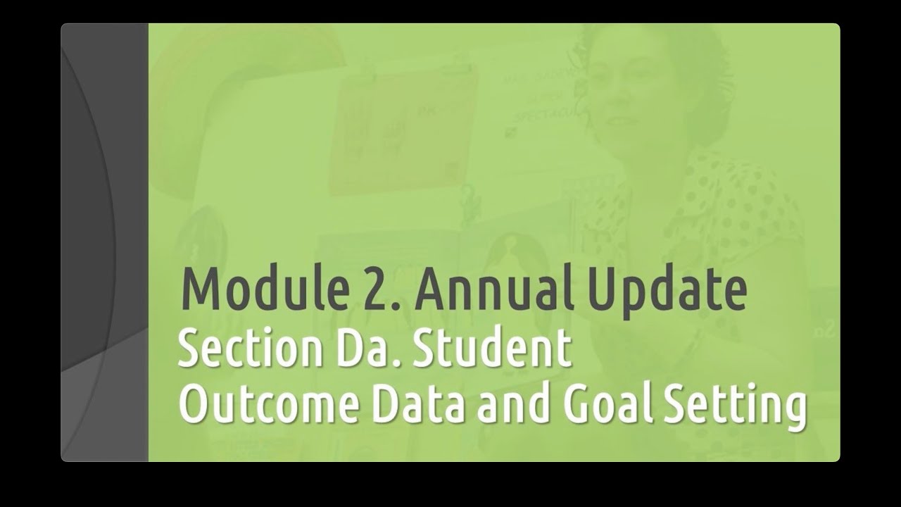 Core 2Da: Student Outcome Data & Goal Setting - YouTube