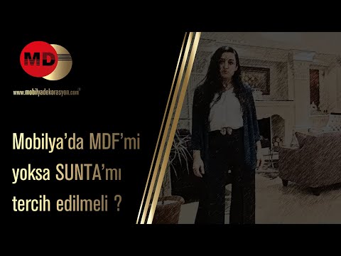 Mobilyada mdf mi sunta mı kullanılmalı?