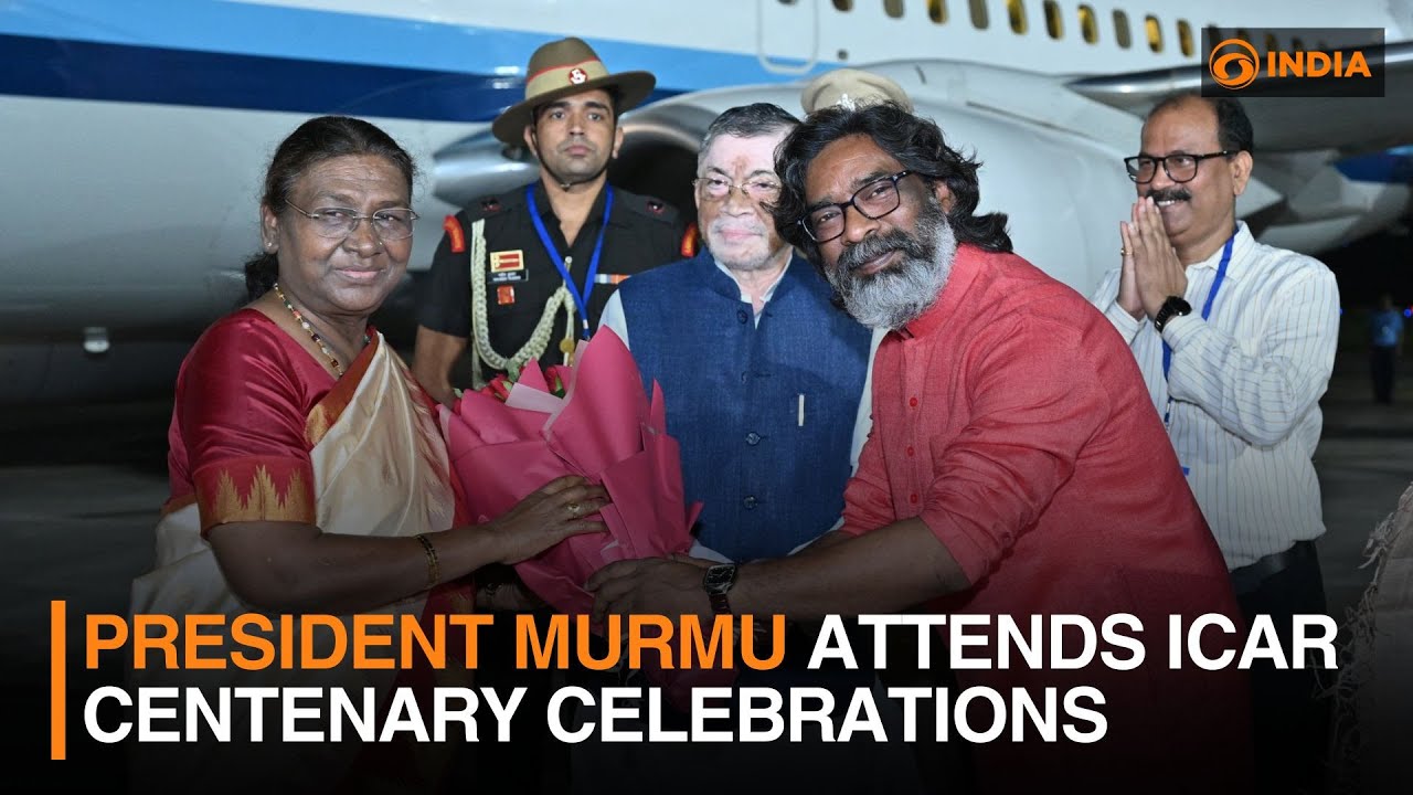 President Murmu attends ICAR centenary celebrations | DD India - YouTube