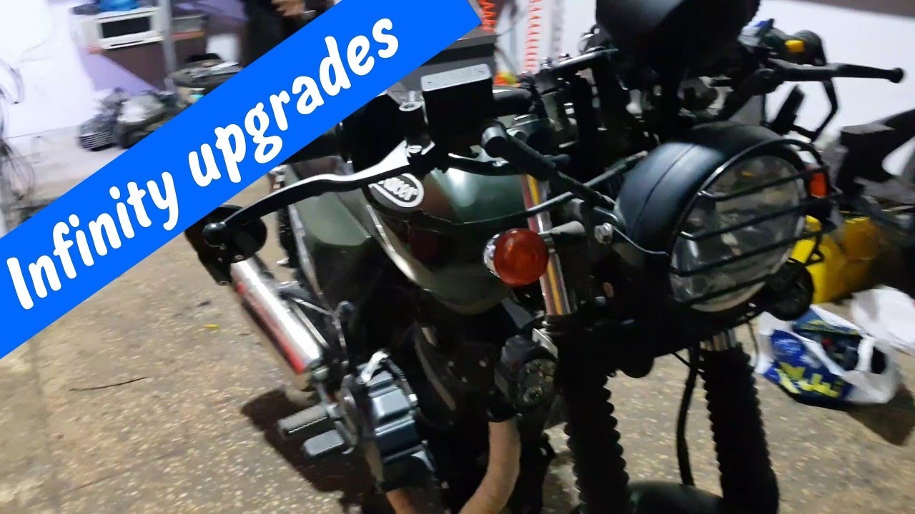 Infinity 150 little upgrades - YouTube