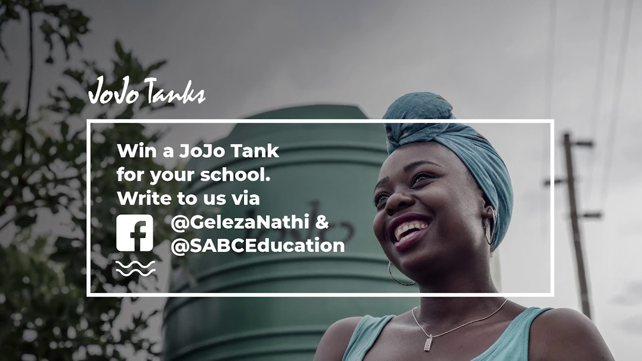 JoJo and Geleza Nathi give away water tanks - YouTube