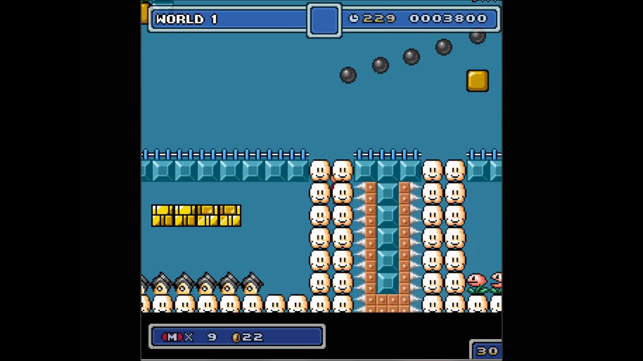 Mario Builder Custom Level (World 1, Level 1) - YouTube