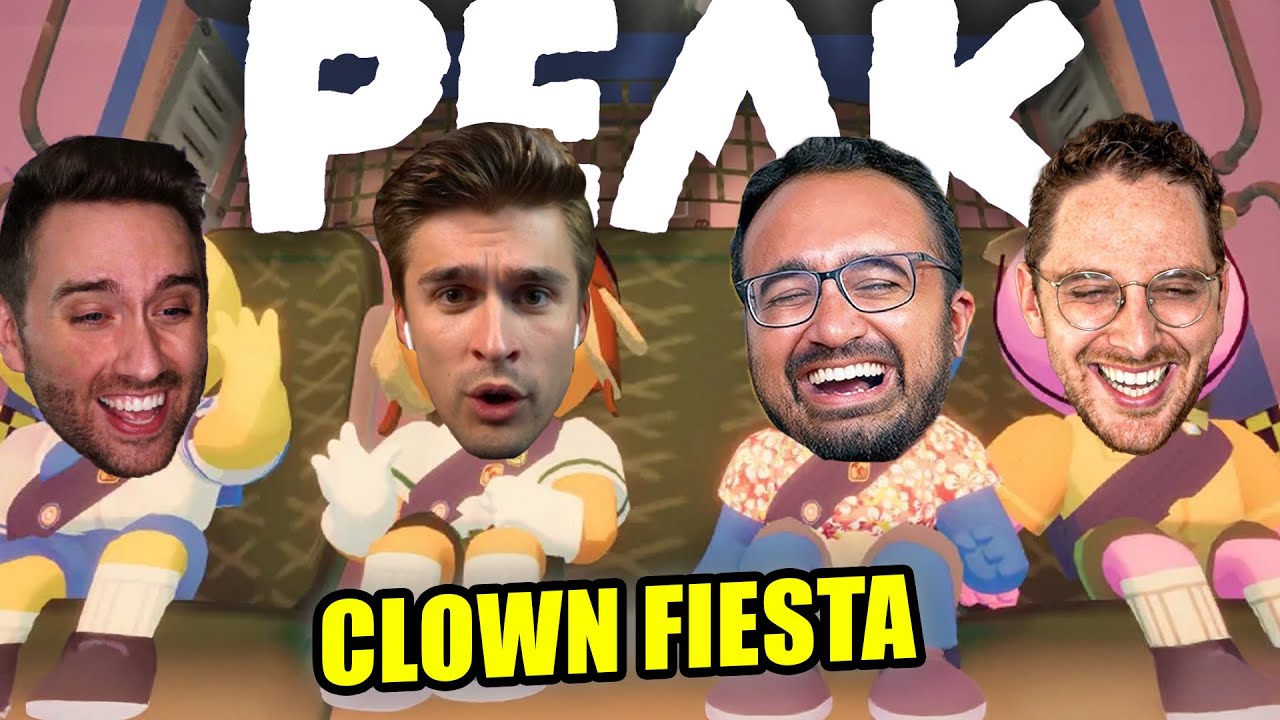 Ludwig Squeex Atrioc and Stanz in a Clown Fiesta Relay to the PEAK ...