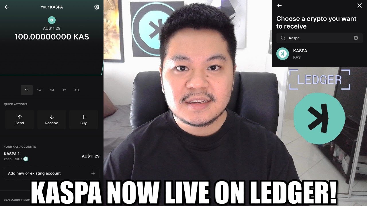 Kaspa is Now On Ledger Live - YouTube
