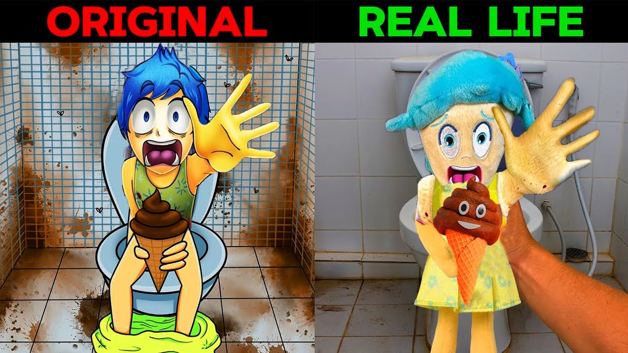 JOY's FAIL | The Best TikTok of Inside Out 2 | REAL LIFE vs ORIGINAL ...