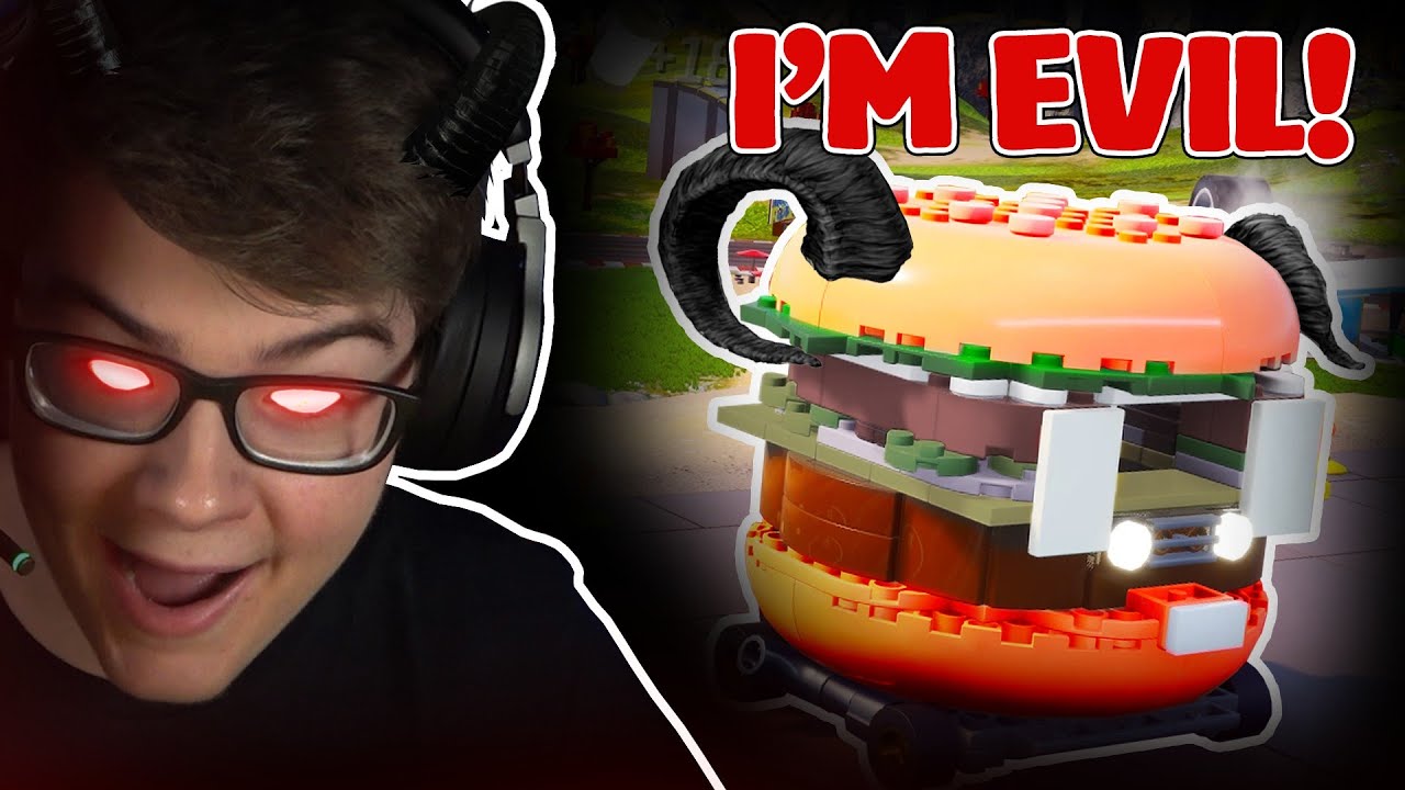 I'm an EVIL BURGER 🍔 (LEGO 2K Drive) #ad - YouTube