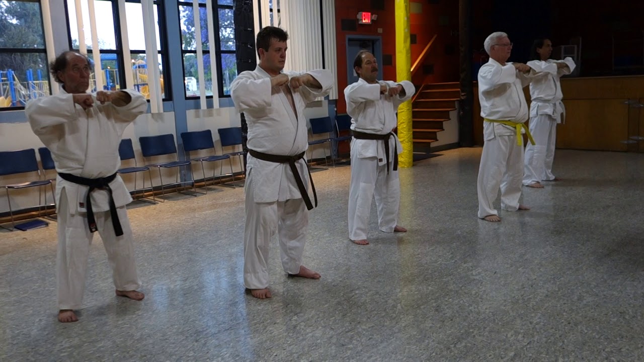 LBK Shorin Ryu - Hachiji Dachi Ura Uchi - YouTube