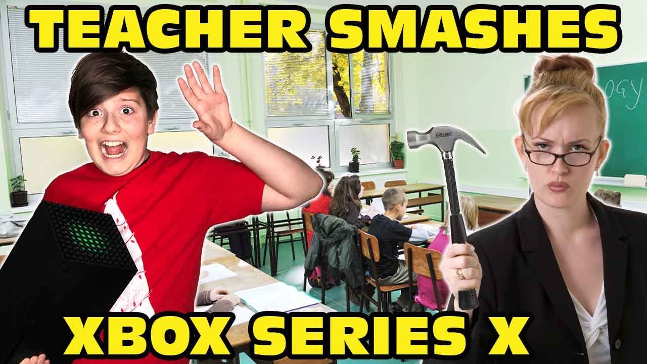 Kid Gets His Xbox Series X Smashed By Teacher - GROUNDED! [Original ...