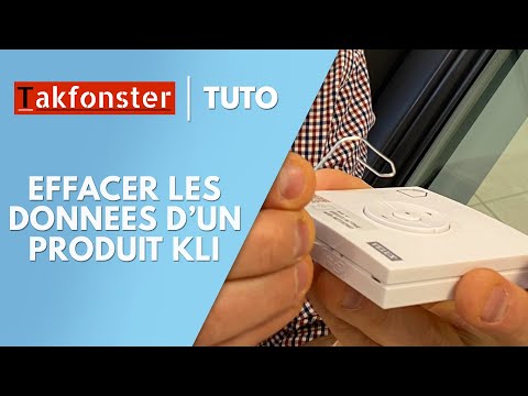 Comment réinitialiser une télécommande Velux IO KLI - Faire un reset télécommande facilement !