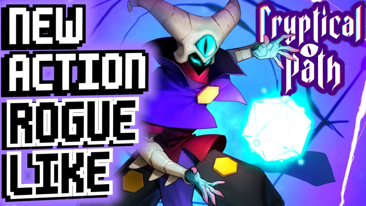 A new unique roguelike where you design the map yourself! | Cryptical Path - YouTube