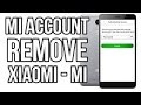 REDMI 1S 2013029 Mi Account Remove Done - YouTube