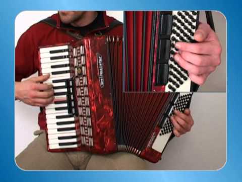 Učenje - sviranje harmonike - lekcije za početnike