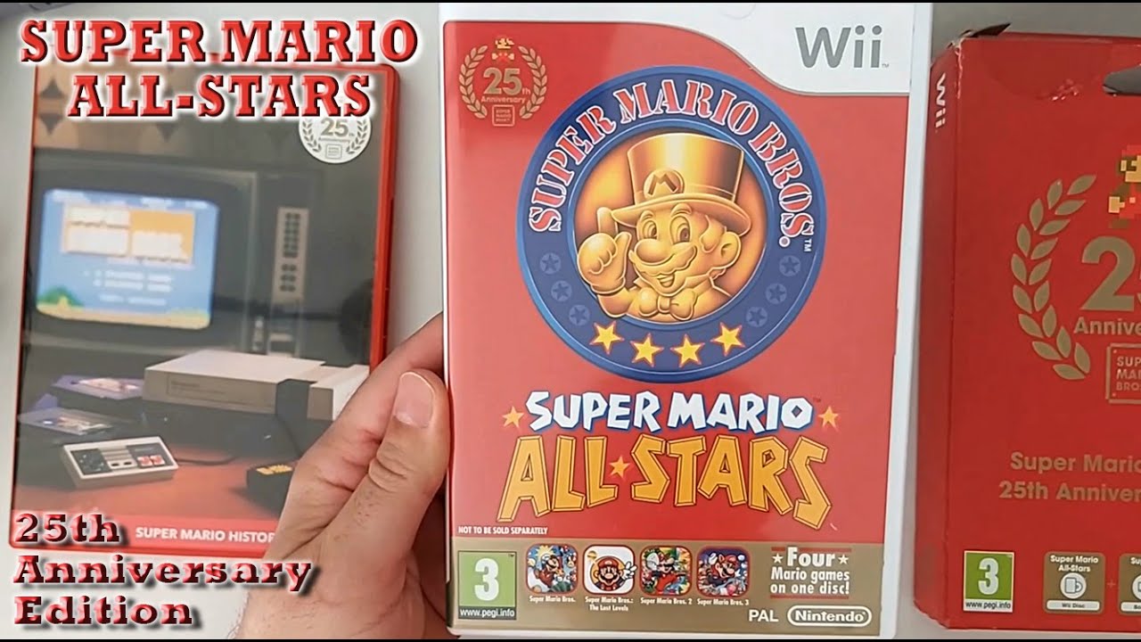 Super Mario All-Stars 25th Anniversary Edition para Nintendo Wii - YouTube