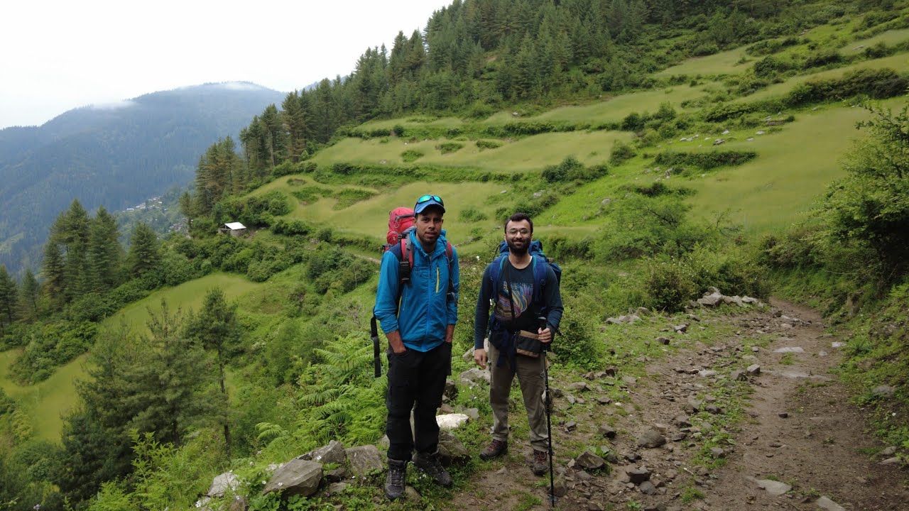 Part - Two Jiskun to Jakha Trek | जिस्कुन से जाखा ट्रेक | Jakha Hanging ...