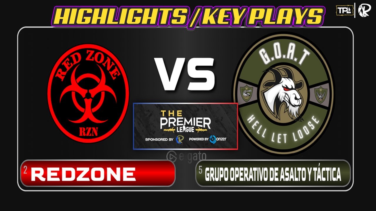 Hell Let Loose - GOAT vs RZN Highlights Key Plays Funnies - TPL Competitive Console - Smithers ...