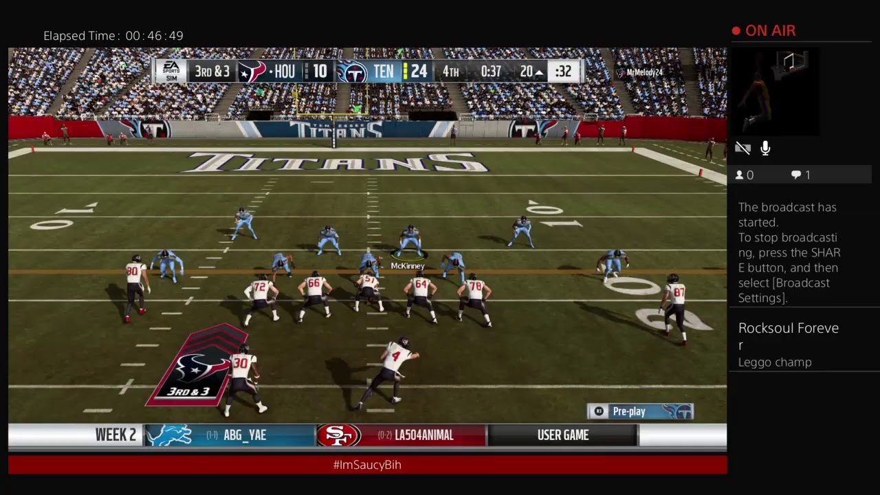C32 Wk 2 Yr 1 Ten vs Hou - YouTube