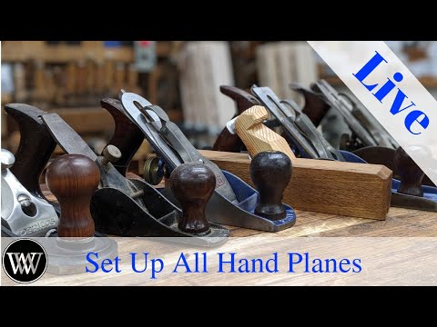 How to Set Up a Hand Plane - All of the Hand planes! - YouTube