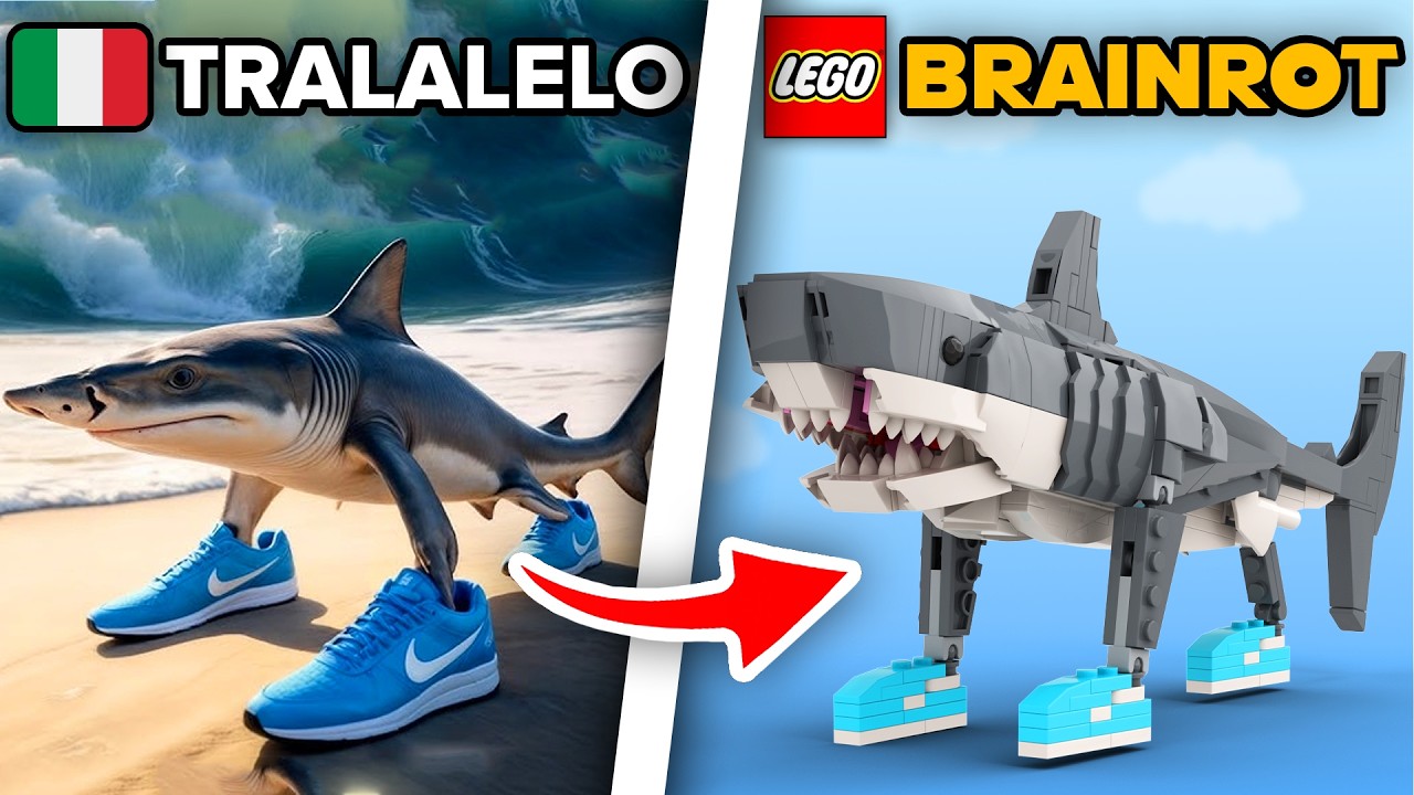 LEGO Italian Brainrot Characters | Comparison - YouTube