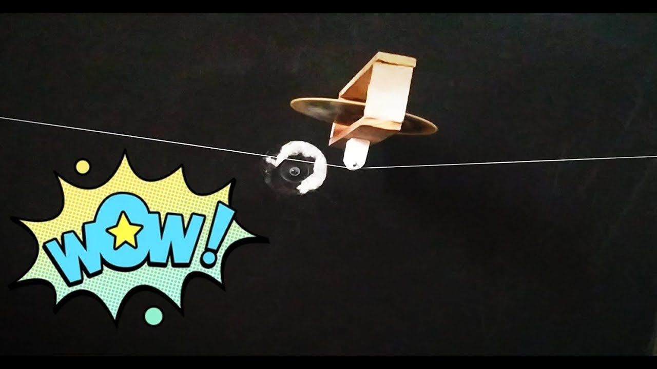Gyroscope on rope//Gyroscopikphysics/scienceproject - YouTube