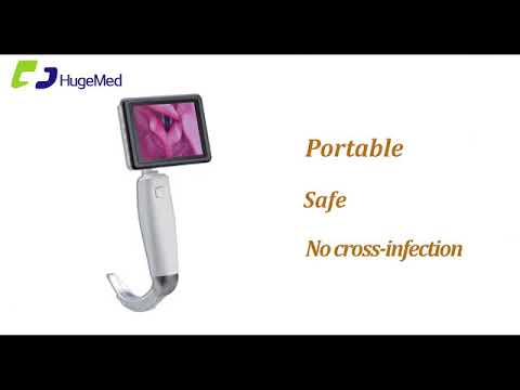 HugeMed VL3D Video Laryngoscope - YouTube