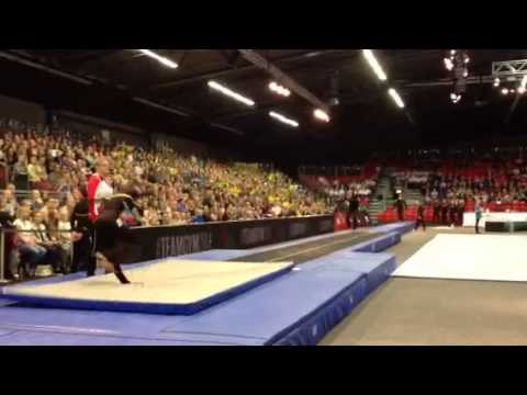 EM Team Turnen Reykjavik 2014 AUT Wolfurt Tumbling Bahn 3/3 - YouTube