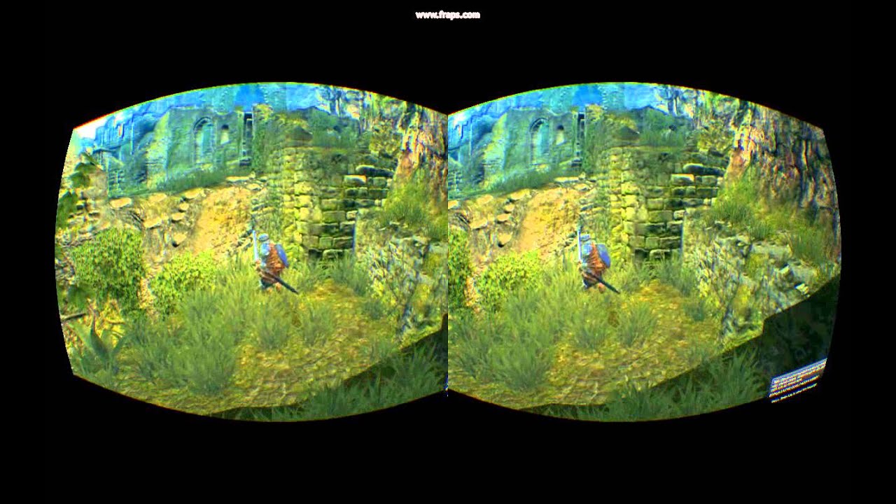 Dark Souls on Oculus Rift gameplay (using TriDef 3D driver) - YouTube