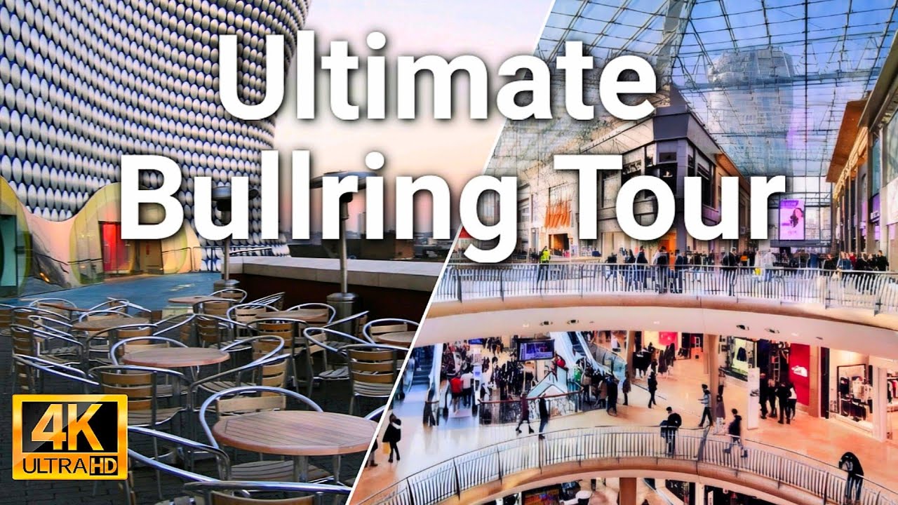 BULLRING Shopping Centre Tour Birmingham - Feb 2025 - YouTube