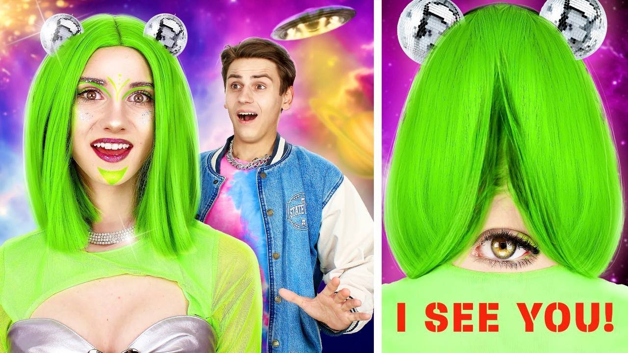 My Girlfriend is an Alien! Aliens at School - YouTube