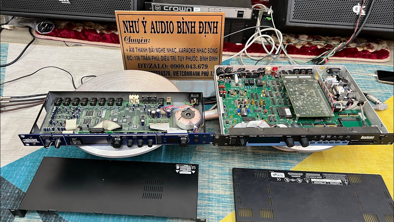 Effects rời lexicon bãi made in USA PCM80 MX400 - YouTube