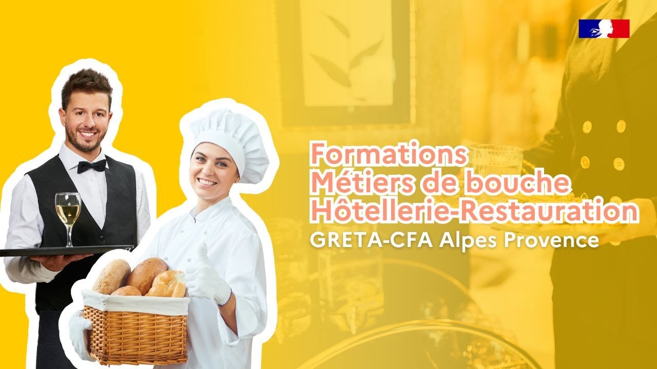 Formations Hôtellerie Restauration | GRETA-CFA Alpes Provence - YouTube