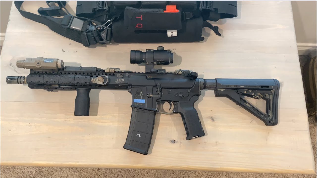 My AR15 SBR Build - YouTube