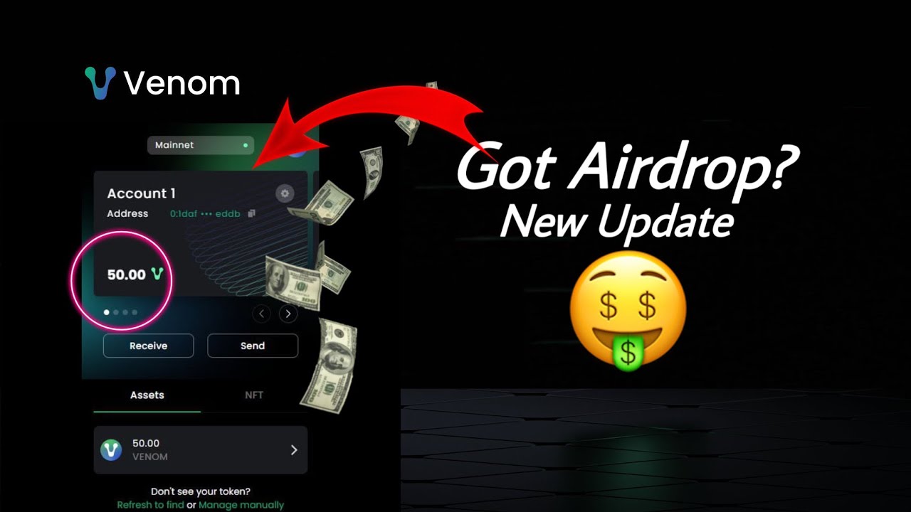 Venom Airdrop Received? | Venom Airdrop Update | Venom Token Launch ...