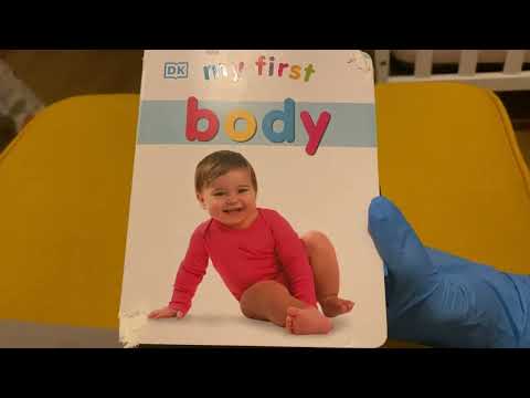 [Baby book review] My first body board book by DK - YouTube