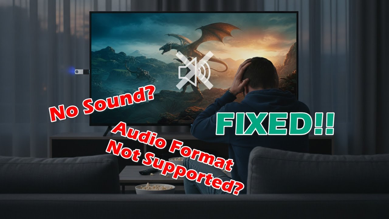 How to Fix “No Sound” or “Audio Format Not Supported” When Playing USB ...