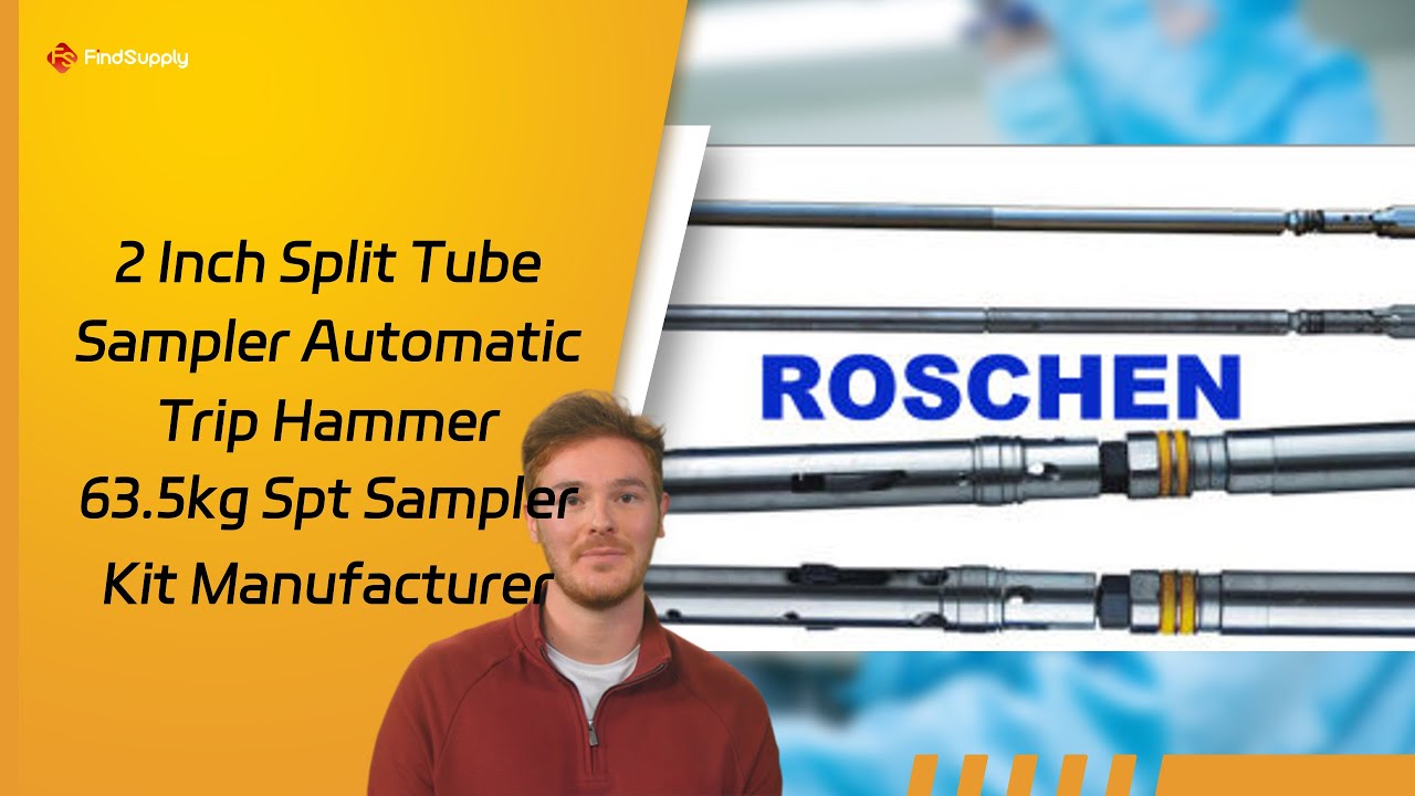 2 Inch Split Tube Sampler Automatic Trip Hammer 63.5kg Spt Sampler Kit ...