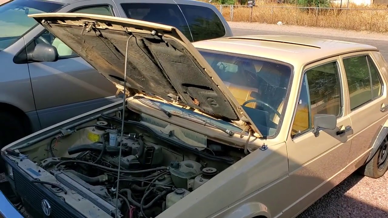 1 VW Rabbit 1980 MK1 Diesel 1.5L walk around - YouTube