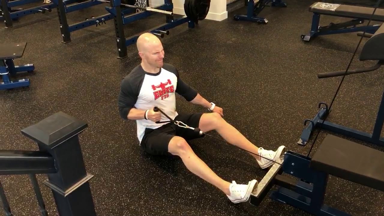 Single Arm Low Cable Row - YouTube
