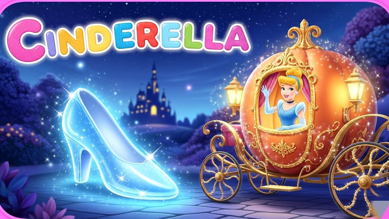 👑🪄 Cinderella’s Magical Midnight | A Classic Fairy Tale Bedtime Story ...
