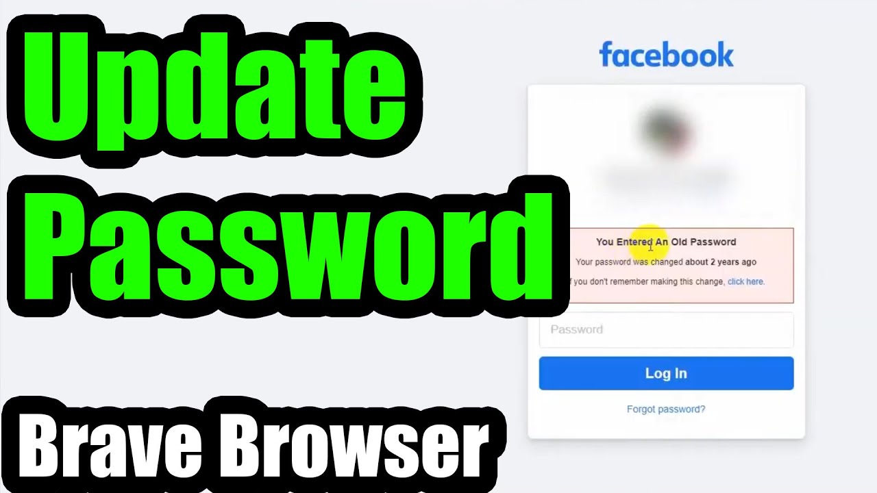 How To Update Password Facebook You Entered An Old Password Brave Browser YouTube how-to-update-password-facebook-you-entered-an-old-password-brave-browser-youtube