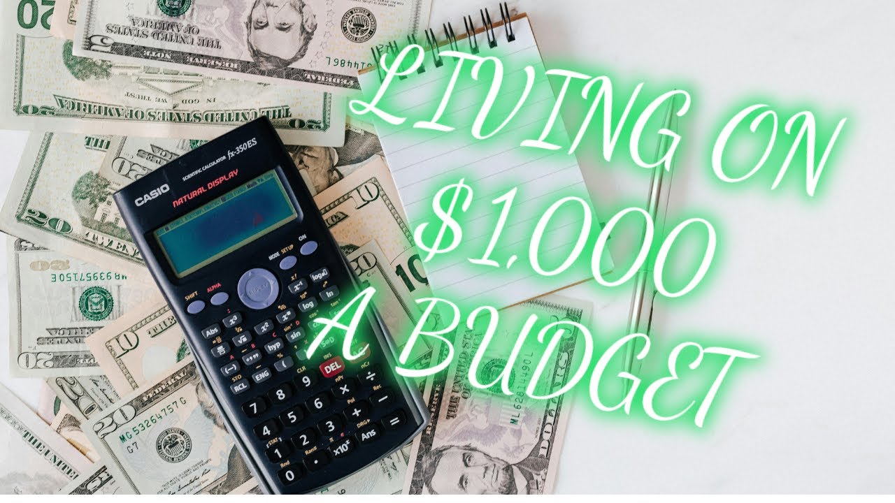 Here's a solid budget plan for someone living on a $1,000 monthly ...