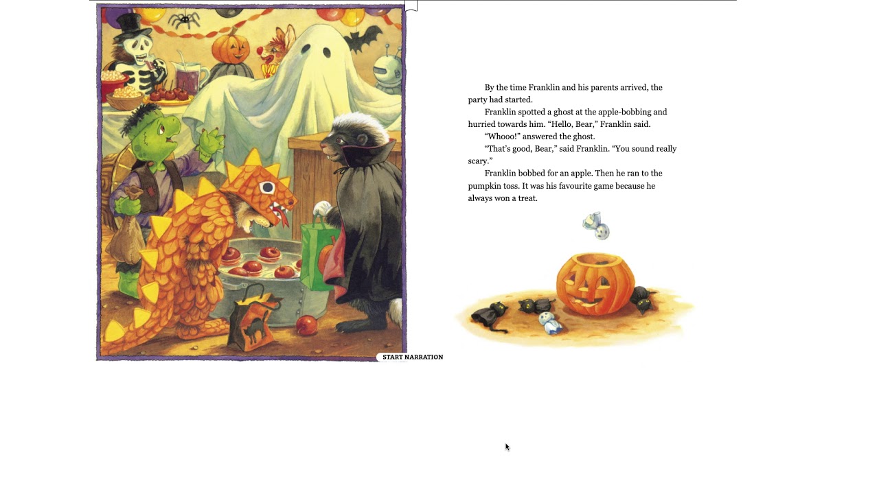 Franklin's Halloween - YouTube