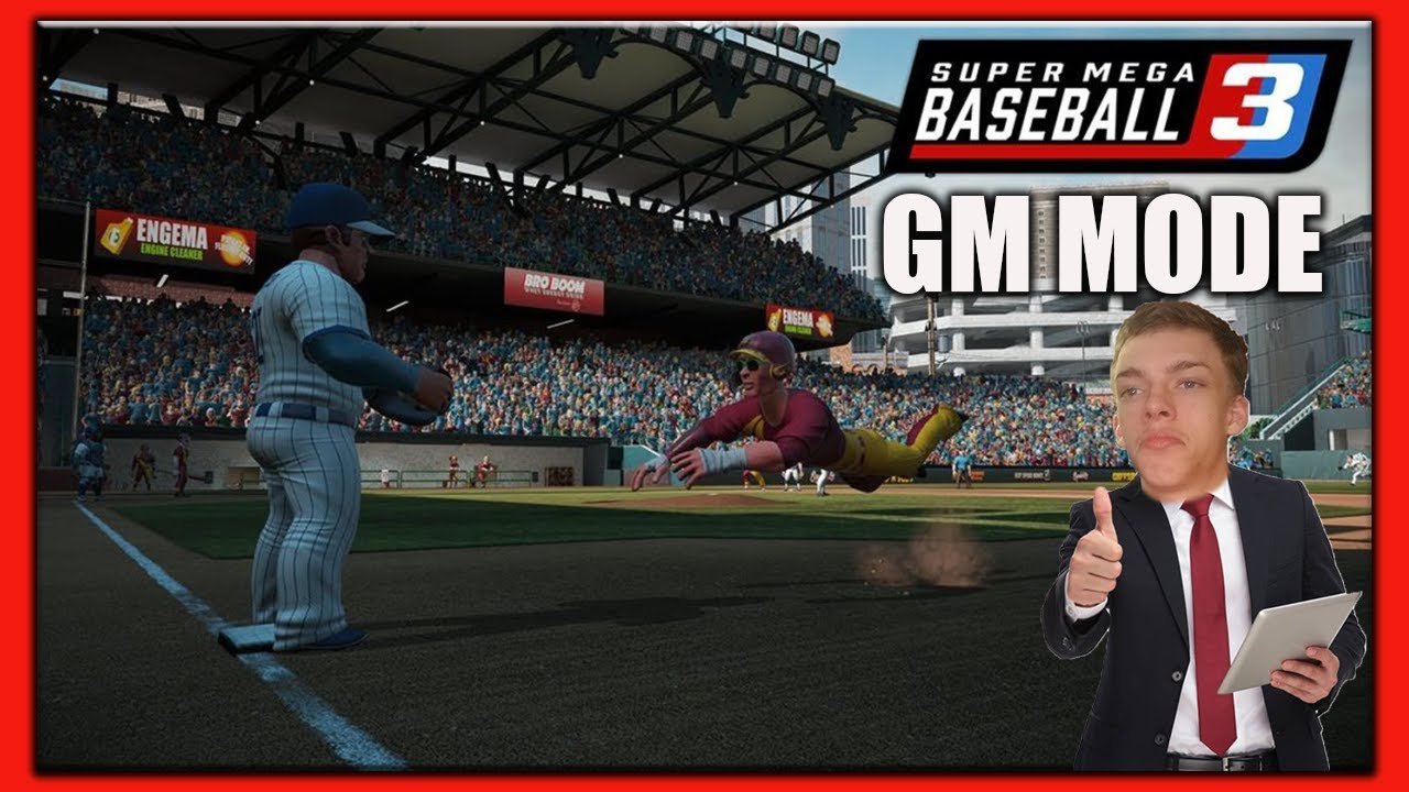 Super Mega Baseball 3 GM MODE - Ep2 - YouTube