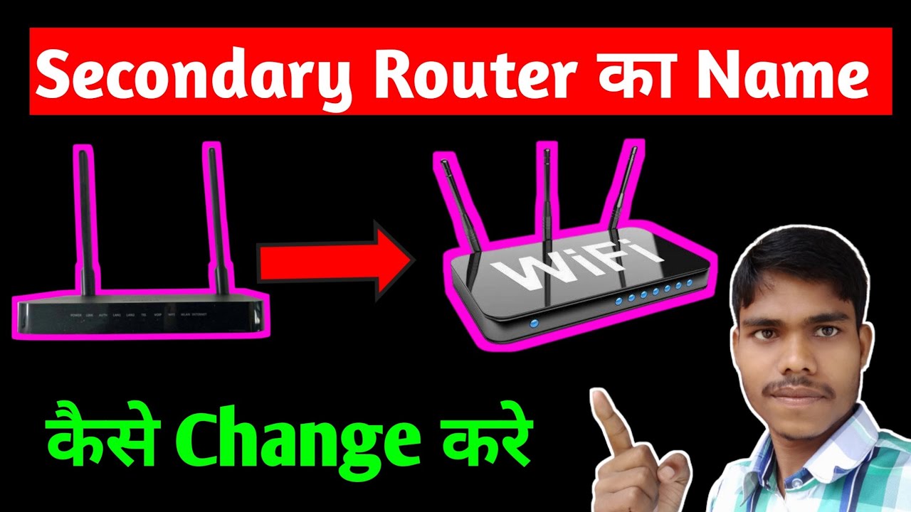 How To Change Secondary Router Name ||WiFi Qna Video #santsohparwana ...