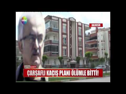 Çarşaflı kaçış planı ölümle bitti!