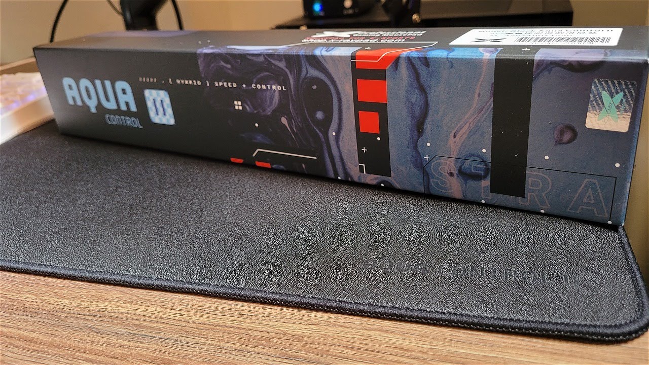 AQUA CONTROL 2 - O melhor mousepad custo-benefício do Aliexpress? - YouTube