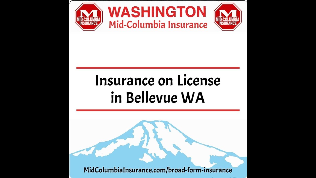 Insurance on License in Bellevue WA #InsuranceOnLicense #BellevueWA # ...