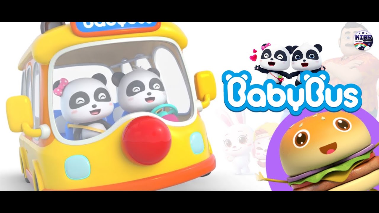 Aktivitas Anak - BabyBus - Mendandani Pesta Makanan - YouTube
